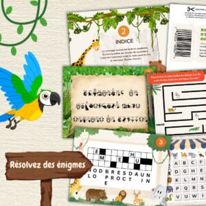 Escape Game Zoo à imprimer
